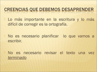 Errores más habituales de escritura | PPT