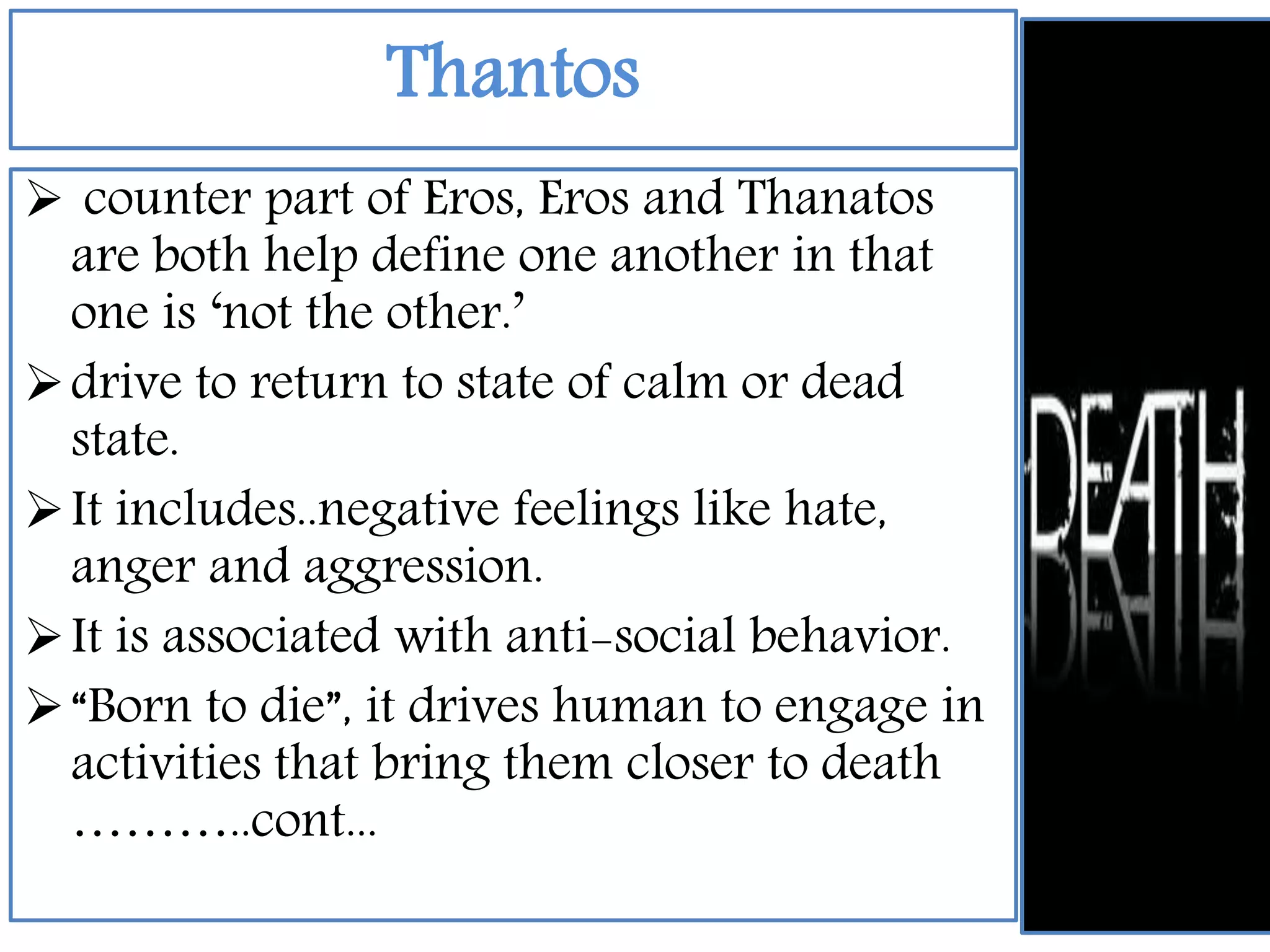 Eros and thanatos in Sense of an Ending by Julian Barnes | PPT