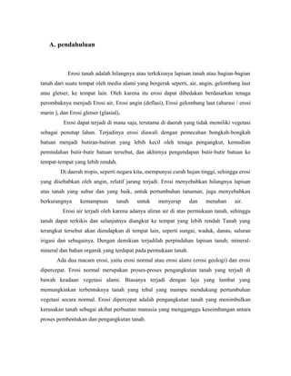 Erosi oleh air | DOC