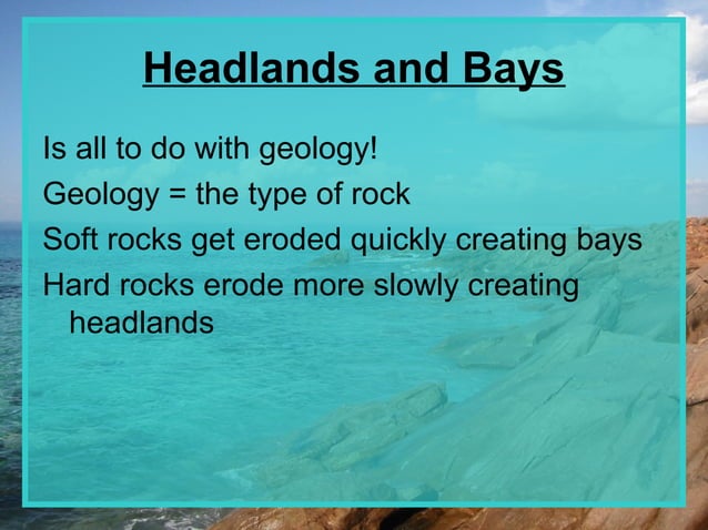 Erosion and Landforms | PPT | Geology | Science