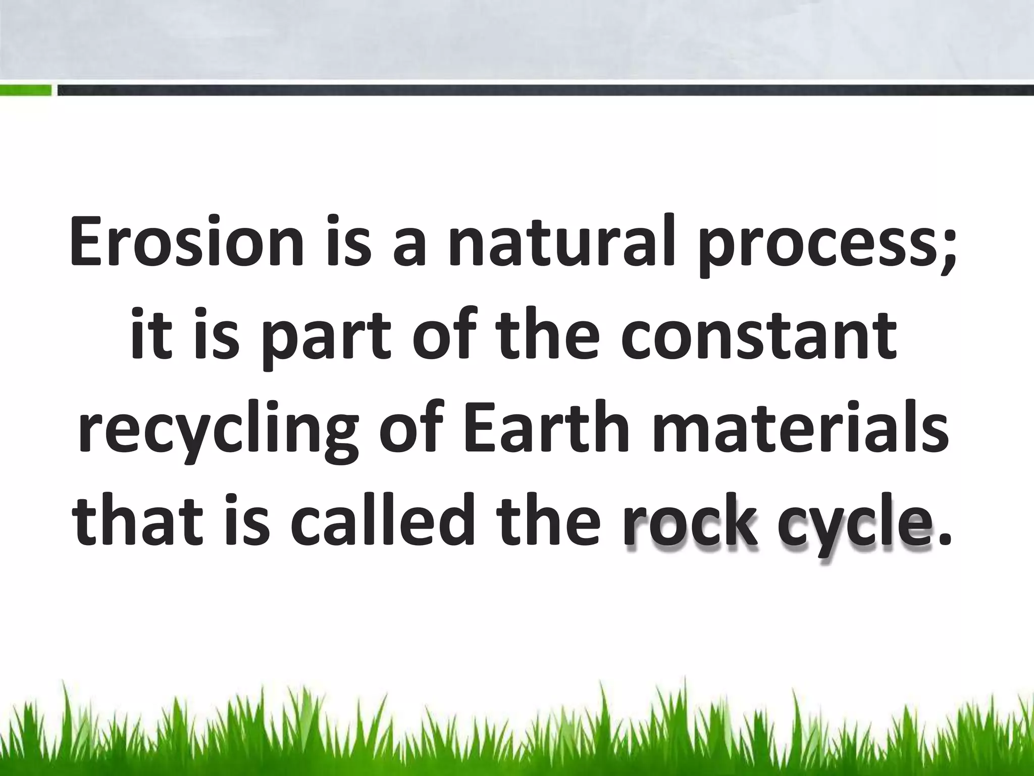 Erosion Ppt | PPTX | Geography | Science
