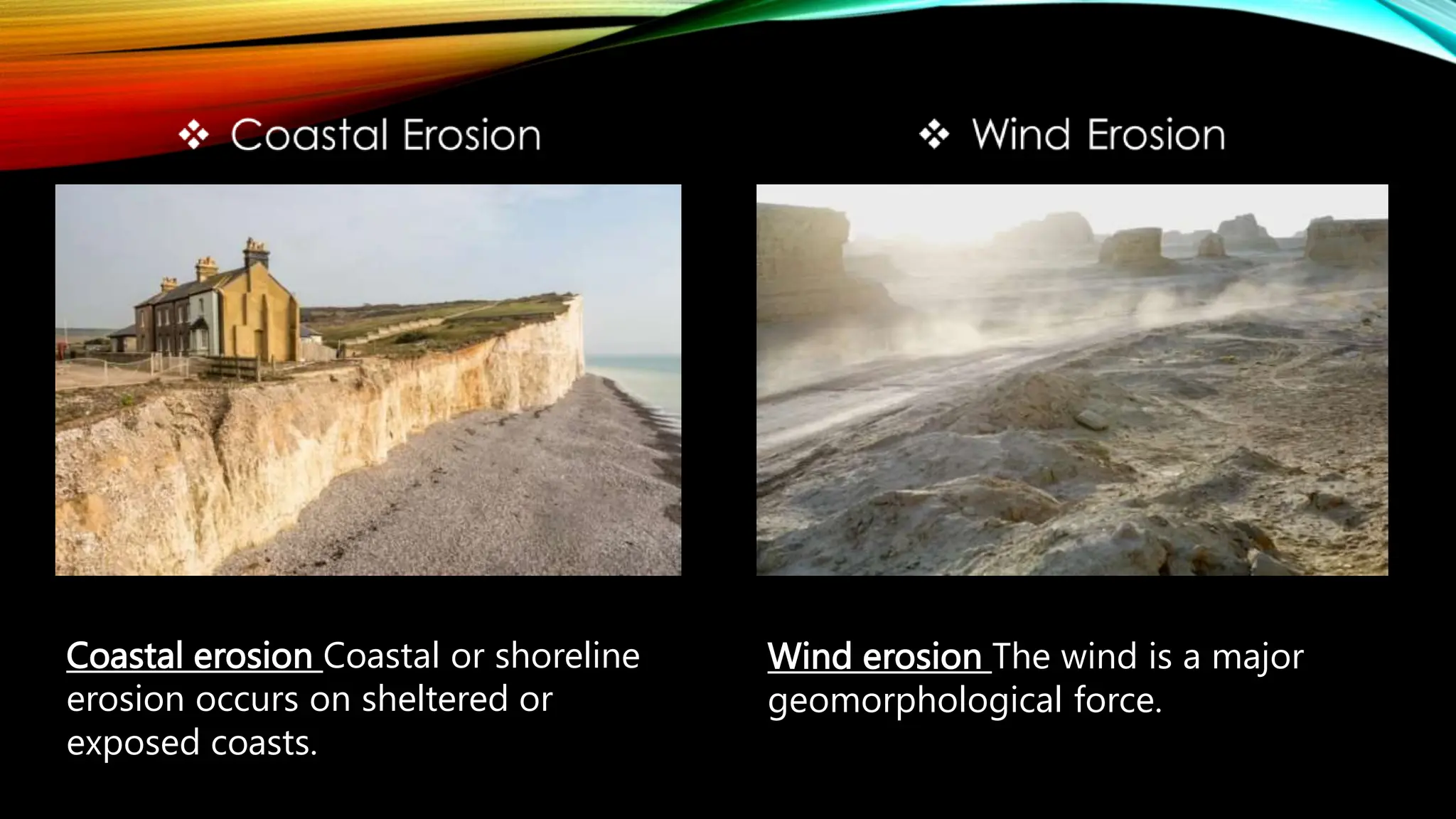 erosion PowerPoint presentation for highschool | PPTX
