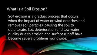 erosion PowerPoint presentation for highschool | PPTX