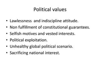 Erosion-of-valuesErosion-of-valuesErosion-of-values | PPTX