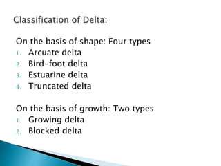 Erosional and depositional landforms | PPTX