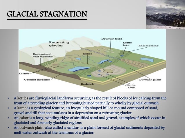 Erosional & depositional glacial landforms | PPTX | Geography | Science