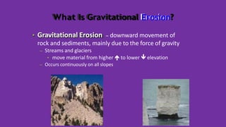 EROSION AND DEPOSITION.pptx topic on soil | PPTX