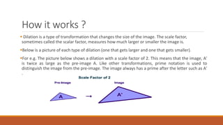 Erosion and dilation | PPTX