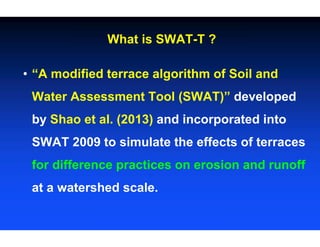 Erosion and runoff evaluation | PDF