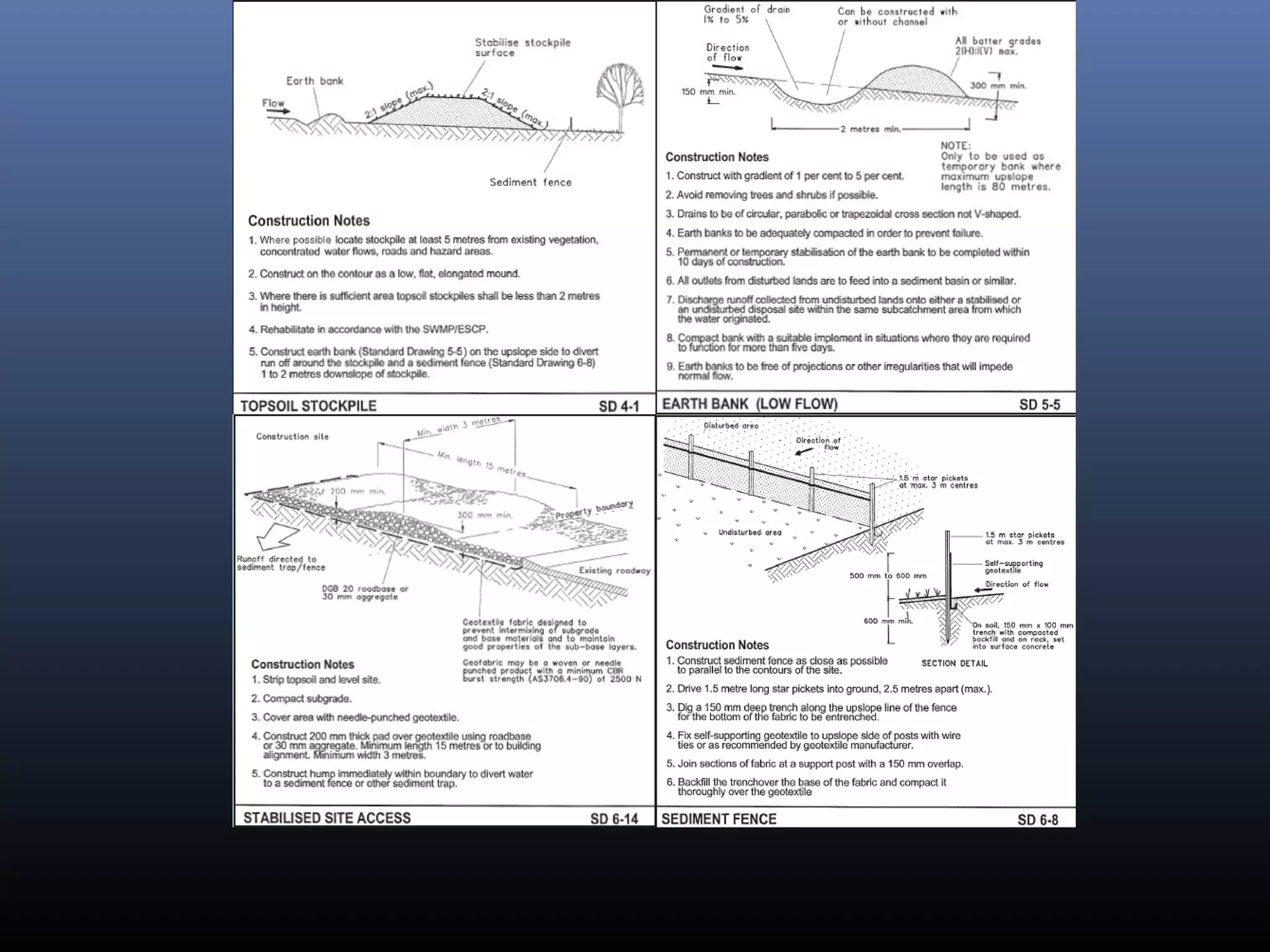Erosion and Sedimentation Controls training | PPT