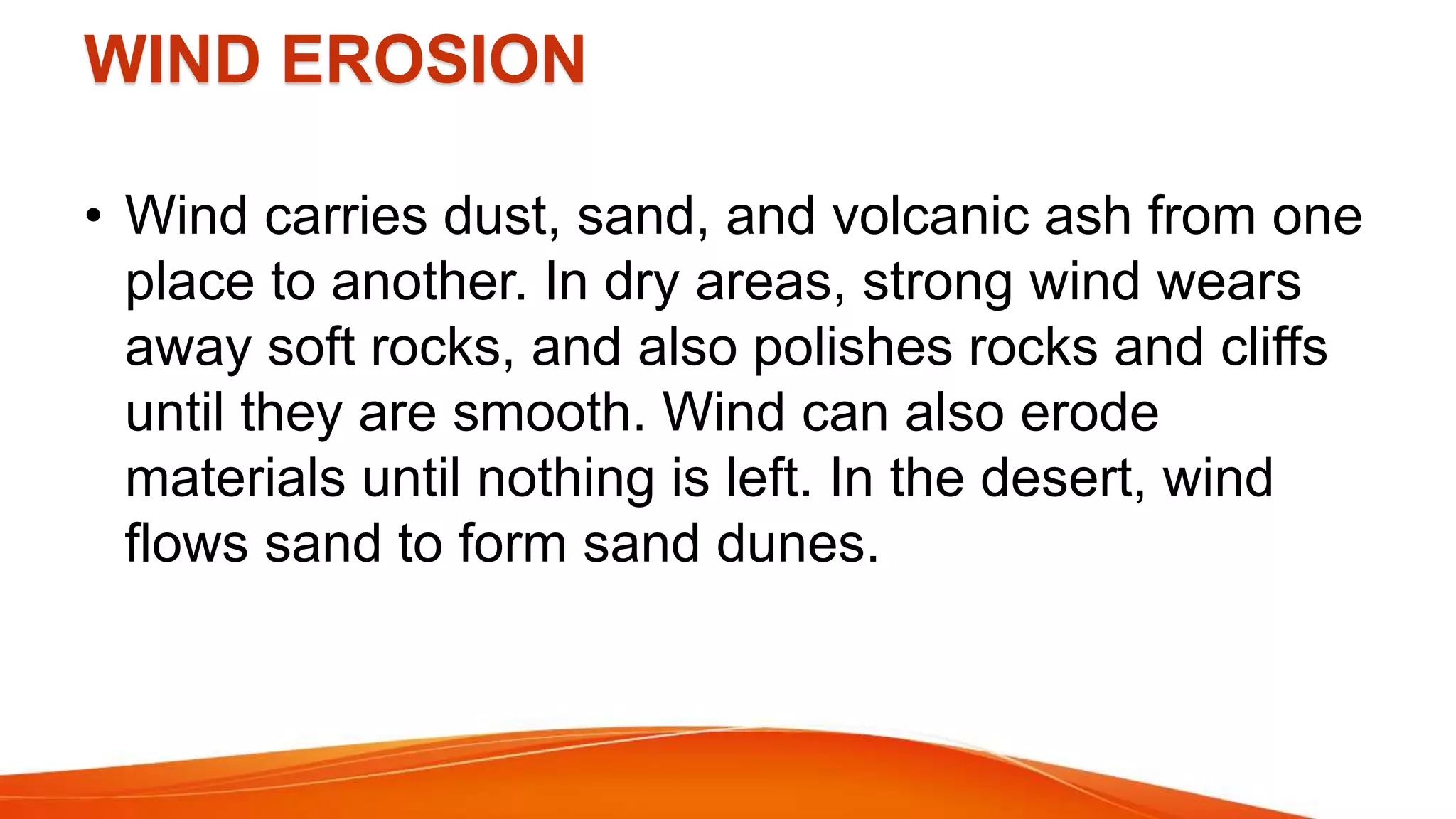 Erosion and transportation | PPTX