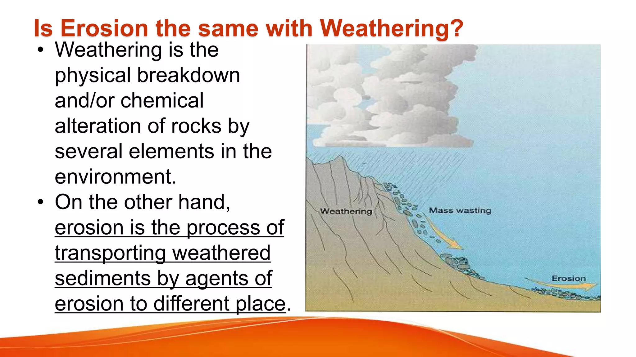 Erosion and transportation | PPTX
