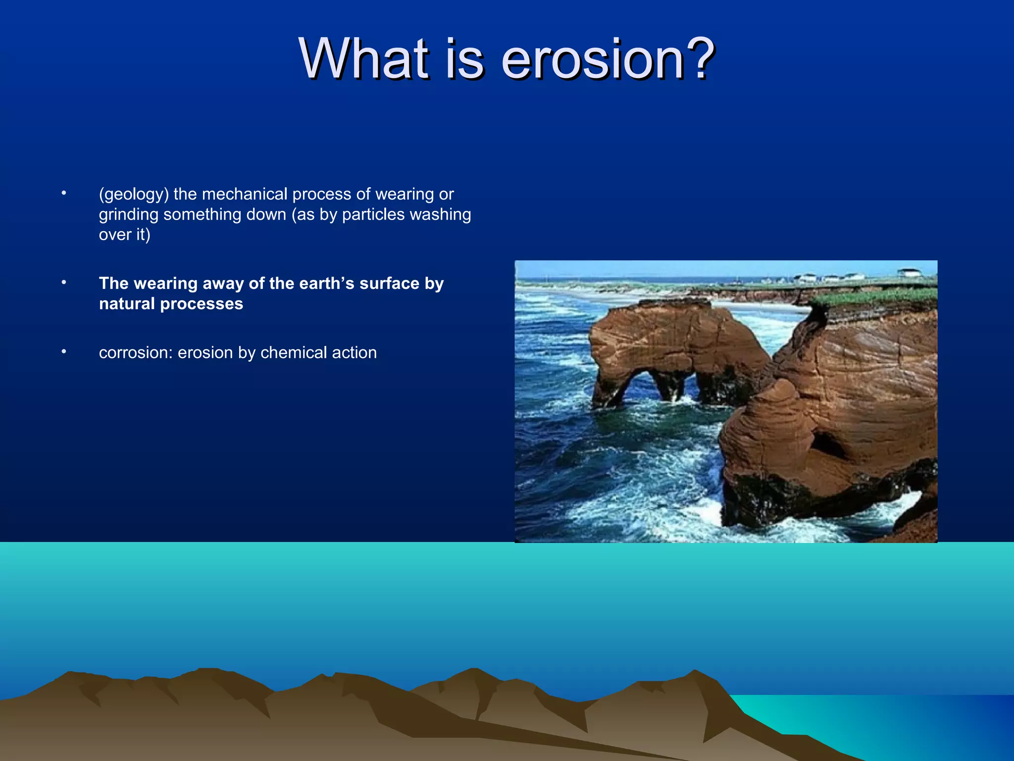 Erosion and weathering..q4 week 1 | PPT