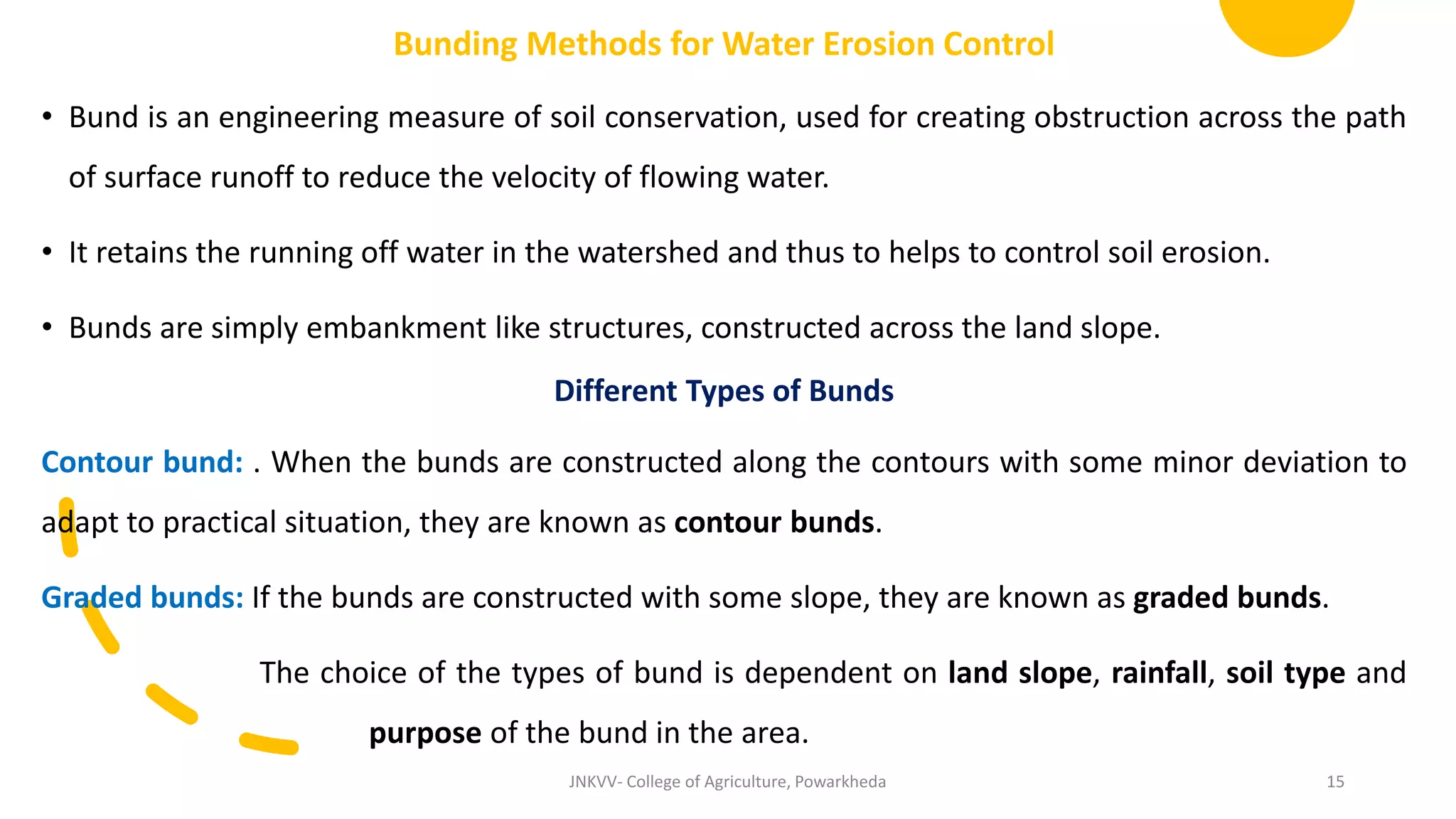 Erosion control measures | PDF