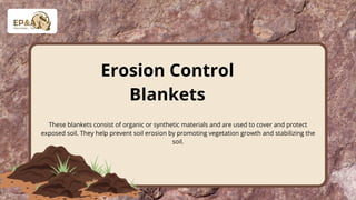 erosion control products | PPT