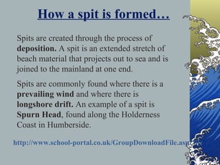 Erosion Landforms Coasts | PPT | Beach Travel | Travel Type