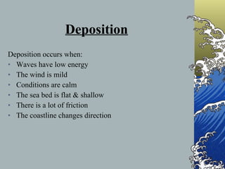 Erosion Landforms Coasts | PPT | Beach Travel | Travel Type