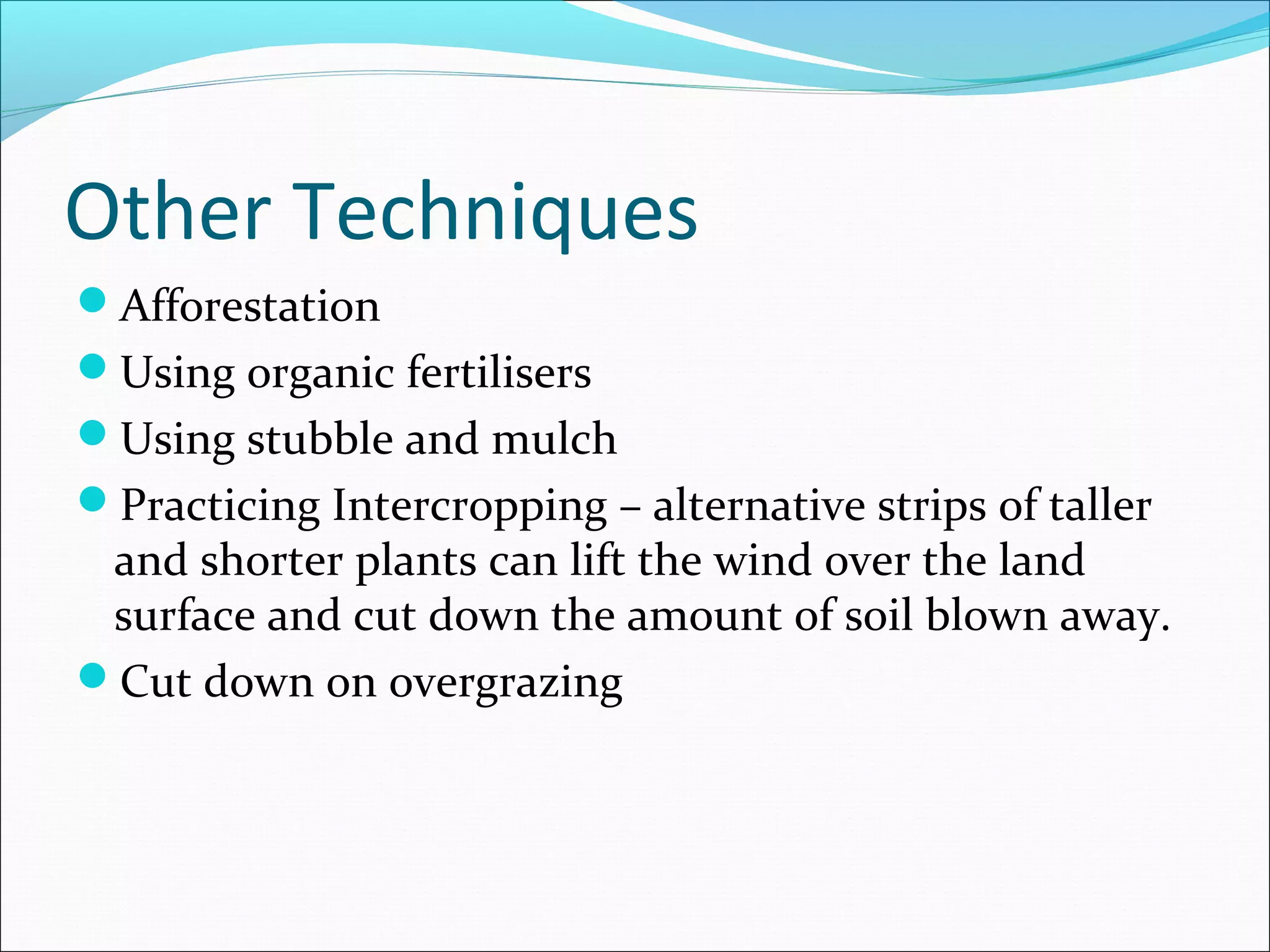 Erosion of soils | PPT | Agriculture | Industries