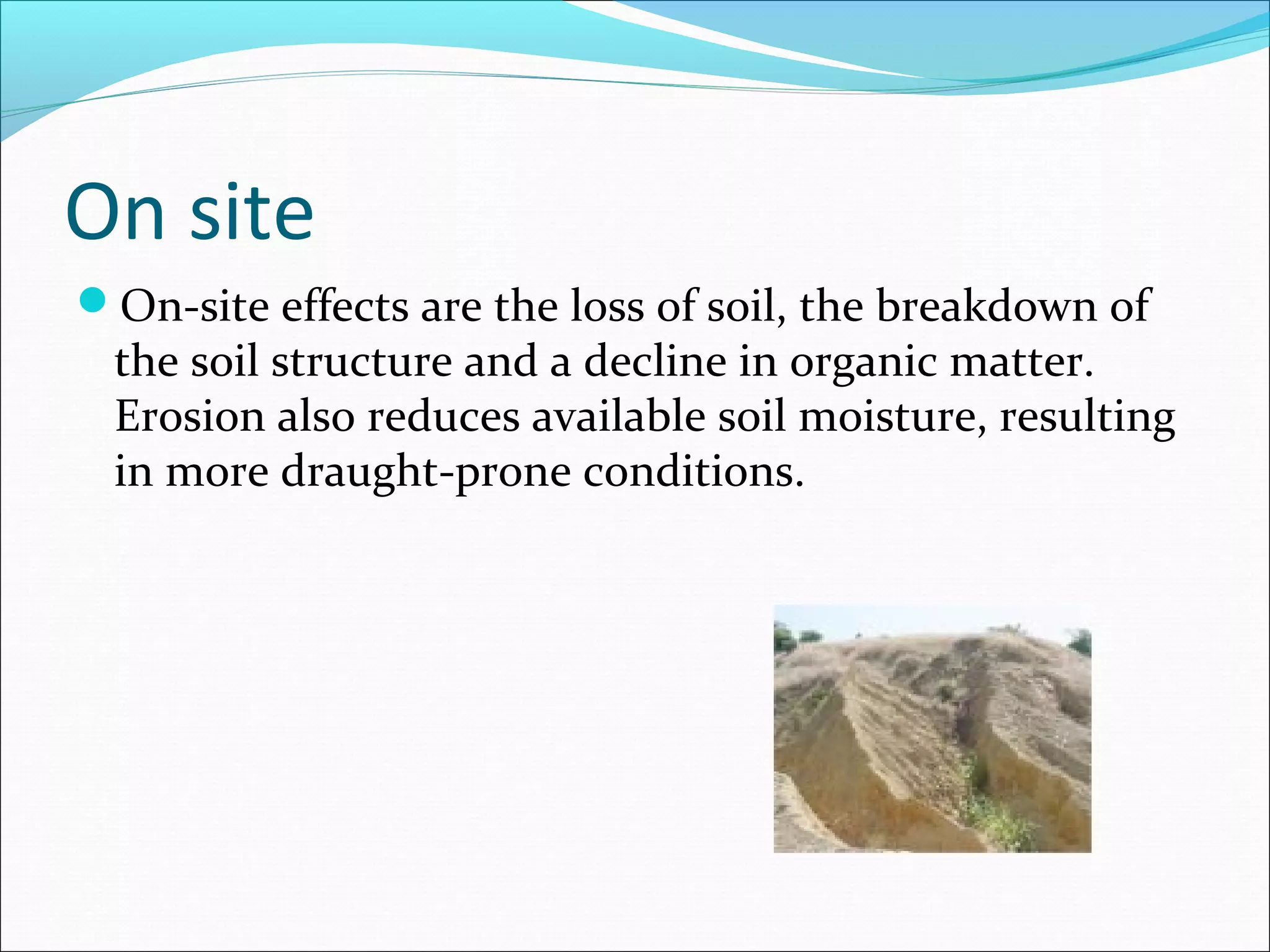 Erosion of soils | PPT