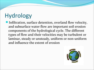 Erosion of soils | PPT