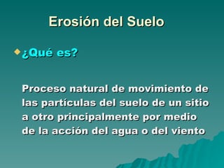 Erosionysusefectos | PPT