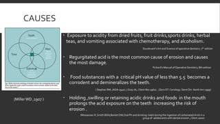 Erosive lesion remineralisation | PPTX