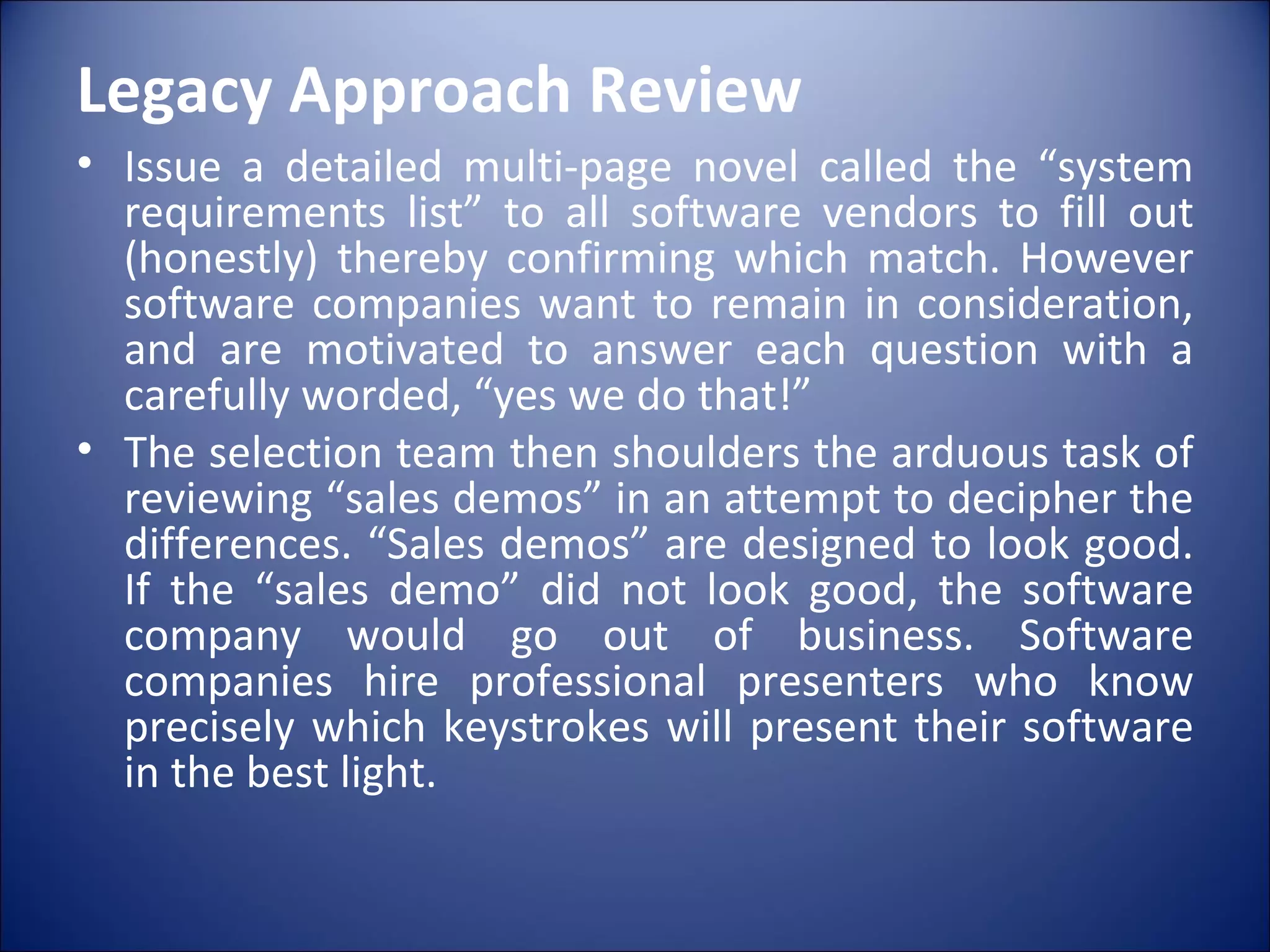 How to select and Implement an ERP System | PPT