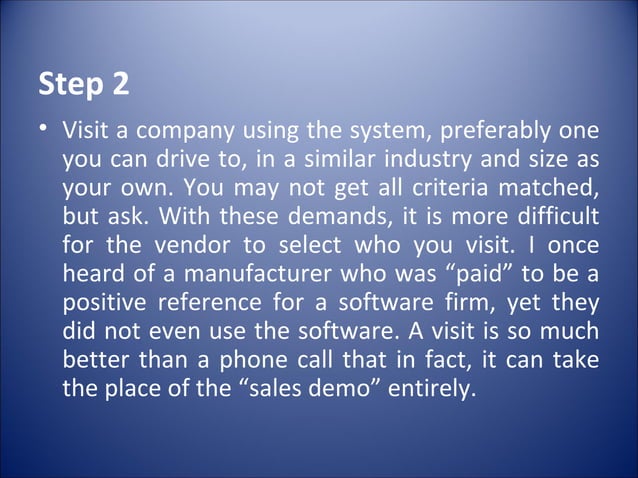 How To Select And Implement An Erp System Ppt