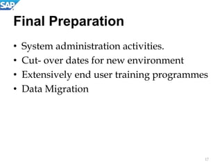 ERP - Implementation Road Map | PPTX