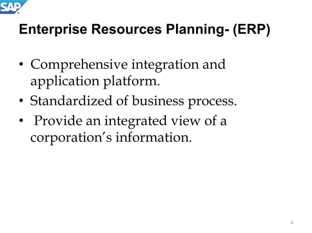 ERP - Implementation Road Map | PPTX | Business | Business and Finance