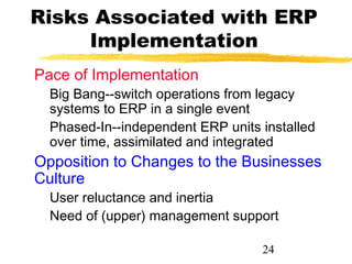Erp (Enterprise Resource Planning) | PPT