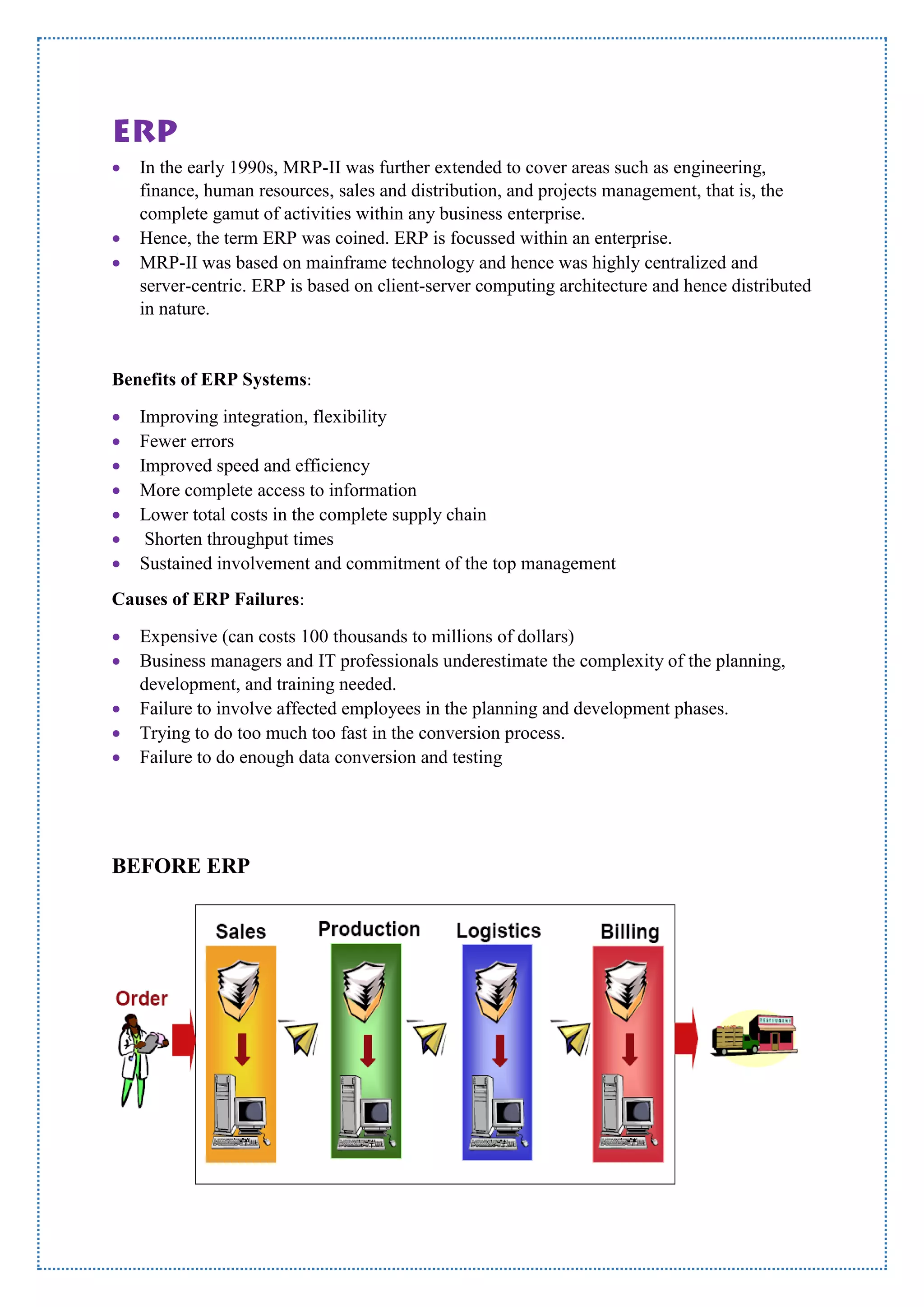 evolution of Erp | PDF