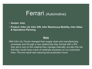 Erp (enterprise resourse planing) | PPTX