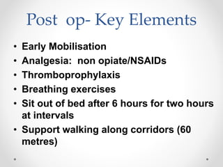 Enhance Recovery Programme | PPTX | Healthcare Industry | Industries