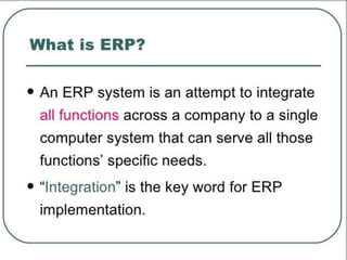 ERP | PPT