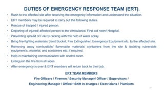 Fire Emergency Response Preparedness | PPTX