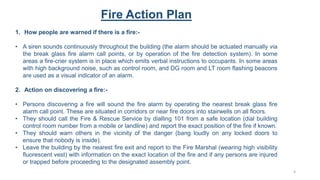 Fire Emergency Response Preparedness | PPTX