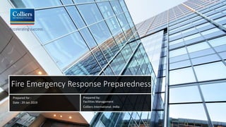 Fire Emergency Response Preparedness | Ppt