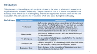 Fire Emergency Response Preparedness | PPT