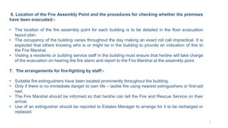 Fire Emergency Response Preparedness | PPT