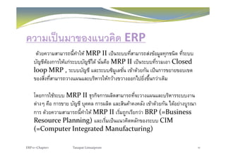ERP101 Chapter 1 | PDF