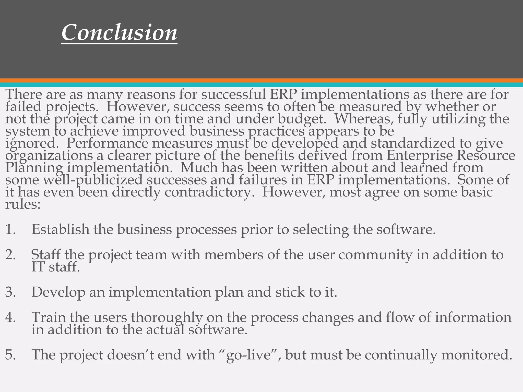 ERP (ENTERPRISE RESOURCE PLANNING) PROJECT PRESENTATION 2020 | PPTX