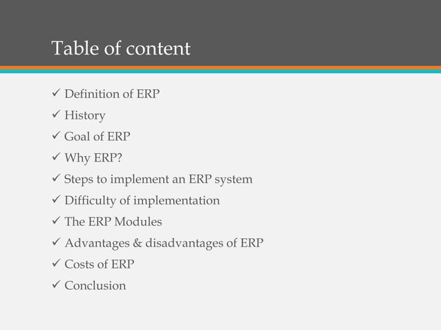 ERP (ENTERPRISE RESOURCE PLANNING) PROJECT PRESENTATION 2020 | PPTX | Cloud Computing | Internet