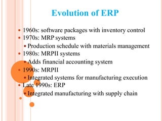 Erp | PPTX