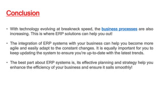 Erp Description(SAP) | PPTX | Business | Business and Finance