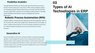 Integrating Artificial Intelligence in ERP and RPA Systems for Enhanced ...