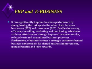 Erp an-overview | PPT