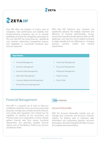 Zeta Erp | PDF