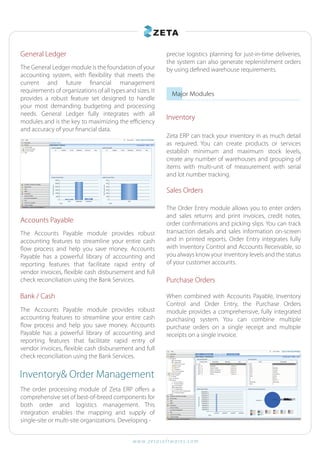 Zeta Erp | PDF