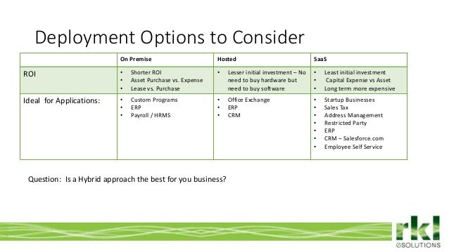ERP Vendor Comparison - Choosing the Right Software
